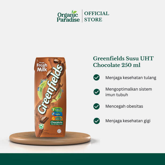 Susu Greenfields UHT Chocolate 250 ml | Lazada Indonesia