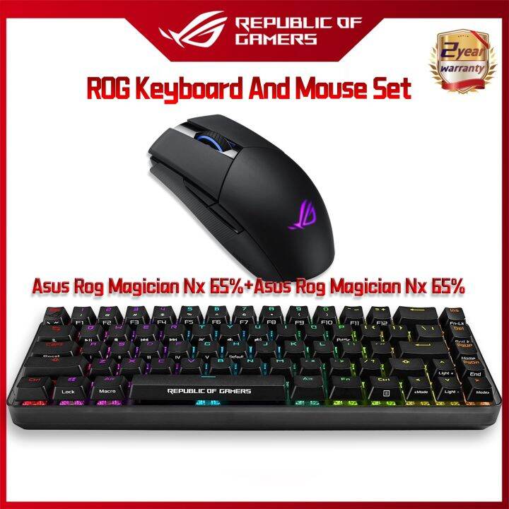 Asus Rog Falchion Nx 65% Wireless Game And Impact Mechanical Key Rog 68 ...