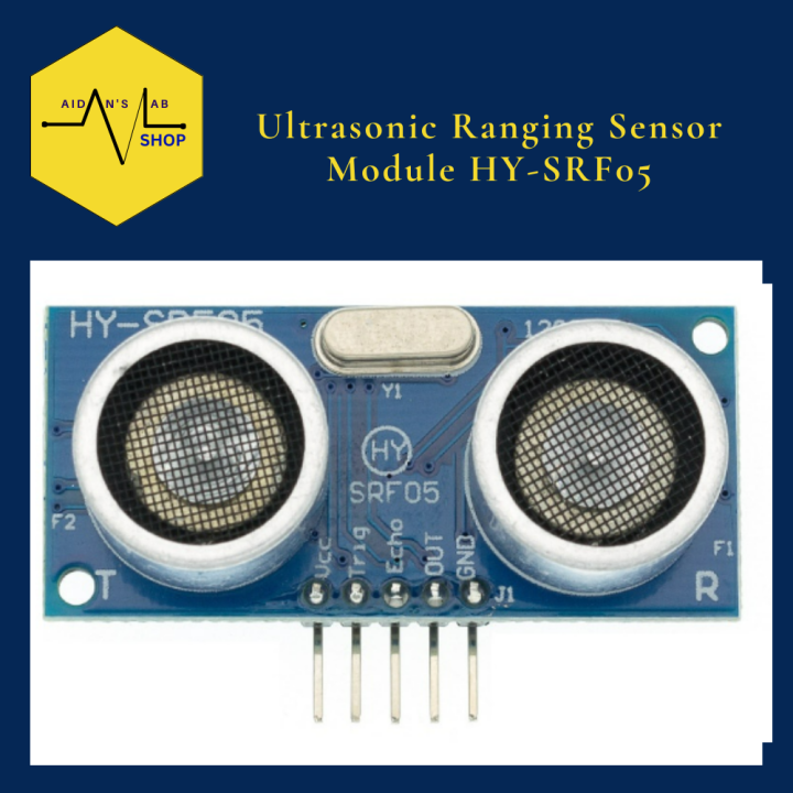 Ultrasonic Ranging Sensor Module HY-SRF05 | HYSRF05 | Ultra Sonic for Arduino | Aidans Lab ...