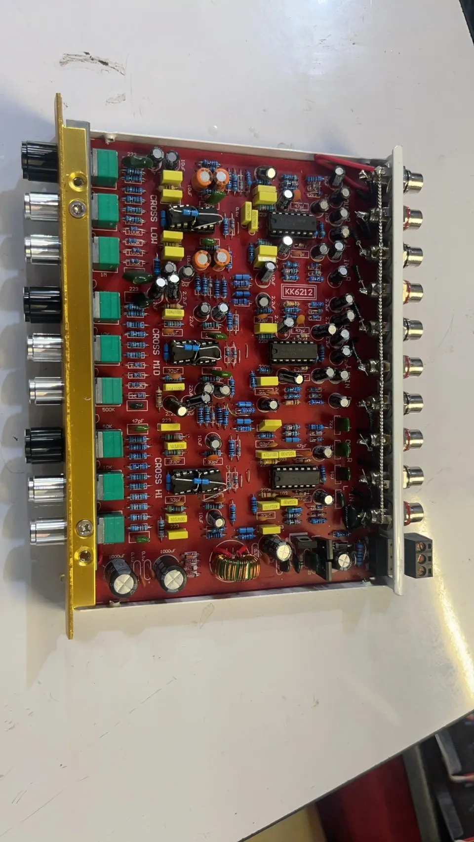 คลอส3ทาง Cross over 3way คละสี ทอง,ดำ Low / mid / hi คลอส มิดโล ตัวเทพๆ ...