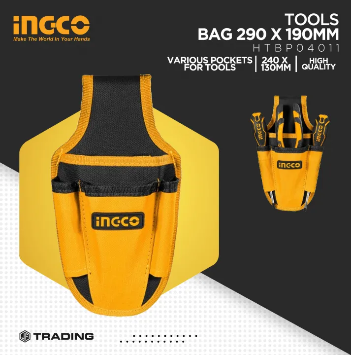 INGCO Waist Tools Bag Belt Multi-purpose for Home HTBP04011 | Lazada PH