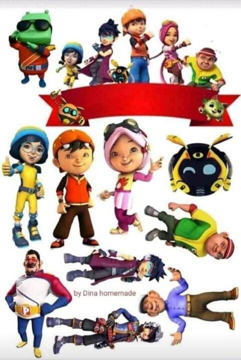topper kue ultah karakter boboiboy | Lazada Indonesia