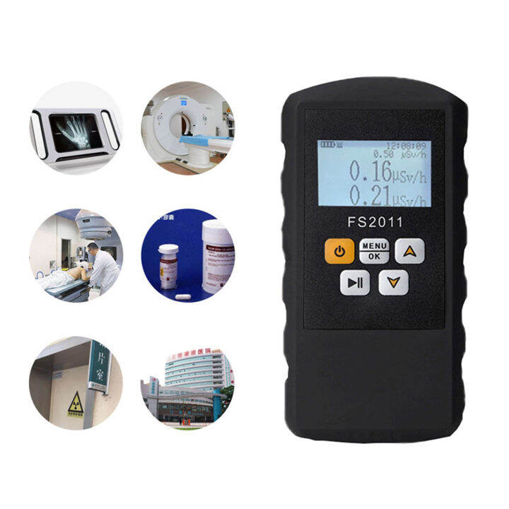Fansline- Digital Radiation Tester with Backlight X γ Hard β Ray ...