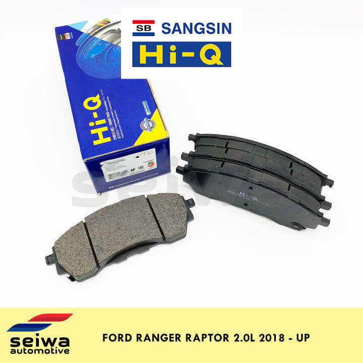 [2018 - 2021 2.0L] Ford Ranger Raptor Brake Pads Front - Hi-Q Auto ...