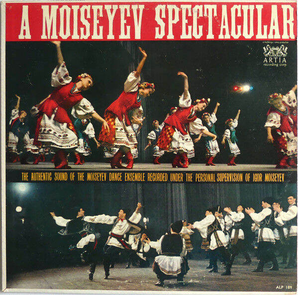 Orchestra Of The Moiseyev Dance Ensemble* ‎– A Moiseyev Spectacular LP ...