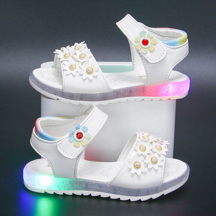 korean fashion LED sandals for kids girl sando for kids girl sandals ...