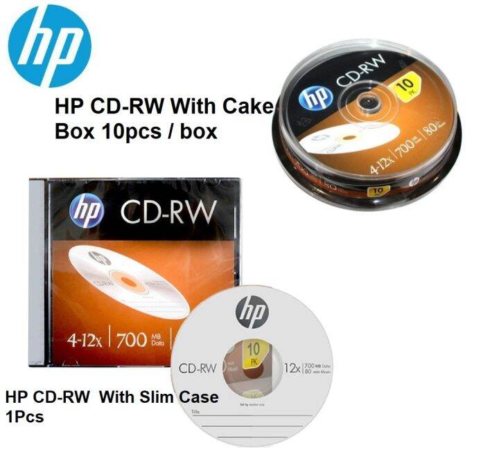 SONY CD-RW / CDRW /CD Re-Writable 4-12X 80MIN 700MB | Lazada
