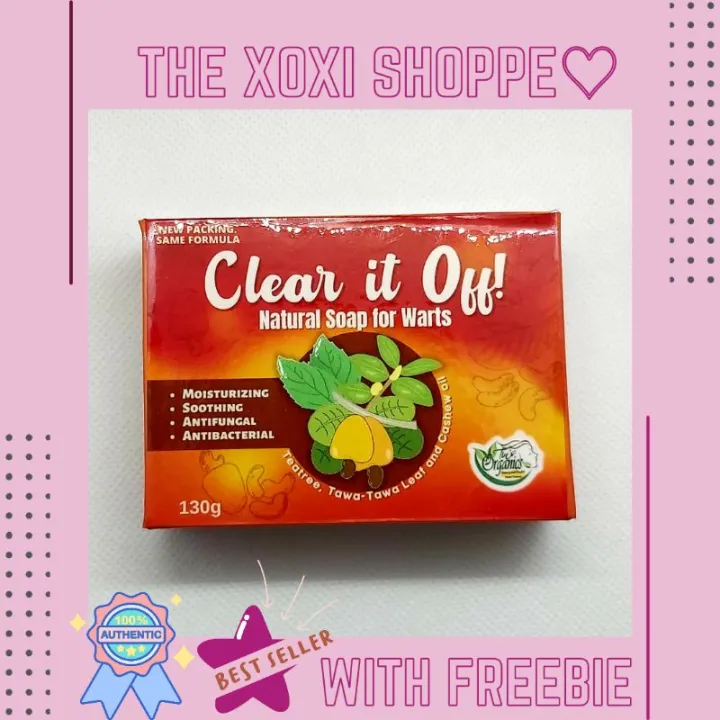 Natural Soap for Warts | CLEAR IT OFF! 130g | Anti Warts Soap | Organic ...