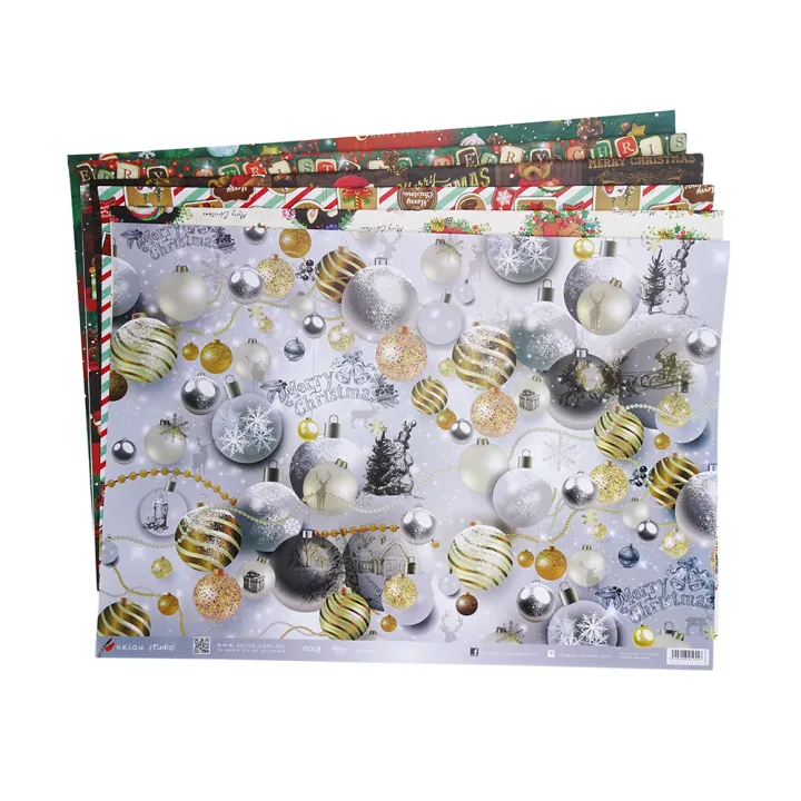 5 pcs Christmas Wrapper - Assorted Design | Lazada