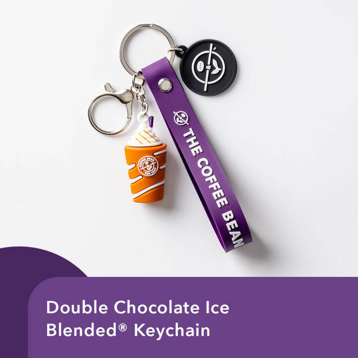The Coffee Bean & Tea Leaf Double Chocolate Ice Blended Keychain ...
