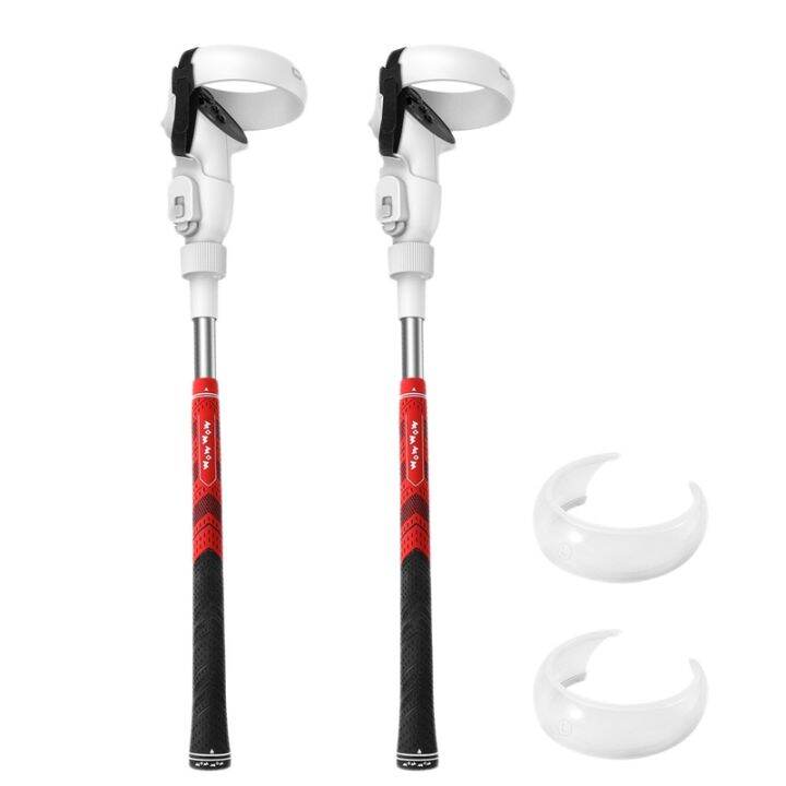 Controller Grips Stick Handle For Oculus Quest 2 Rift S Golf Club