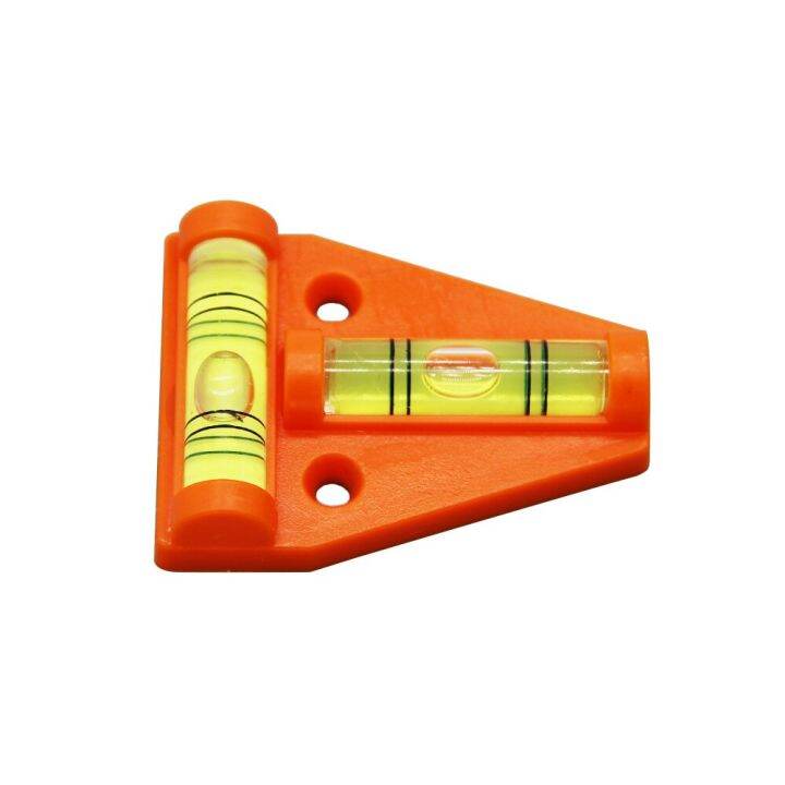 ระดับฟองสามเหลี่ยมแนวนอน Green Bullseye Circular Spirit Level T-type ...