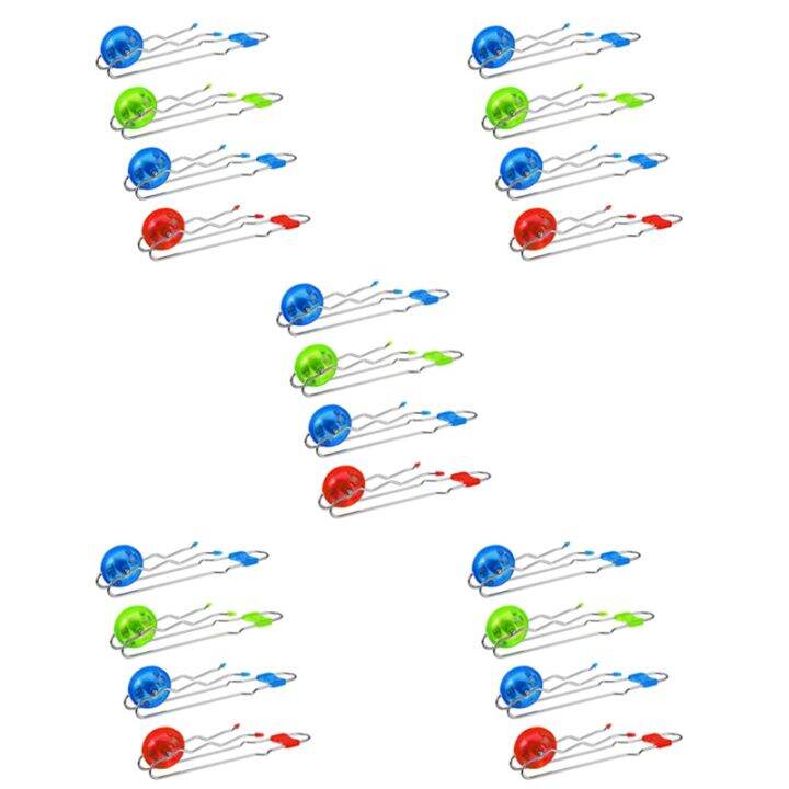 20 Pcs Retro Magic Rail Twirler Flashing Gyro Wheel Classic Rail ...