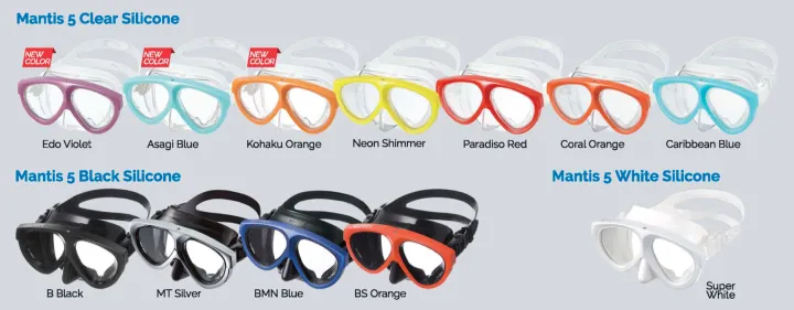 Gull - Mantis 5 Mask, หน้ากากเปลี่ยนเลนส์สายตาสั้นได้ | Lazada.co.th