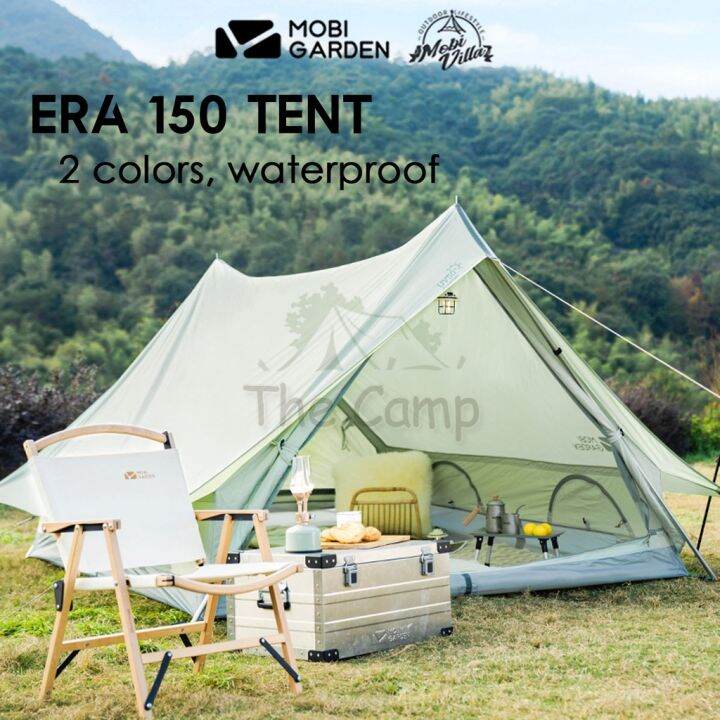 Mobi Garden Era 150 Tent Large Space 2 3 4 People Quick Fast Rainproof ...