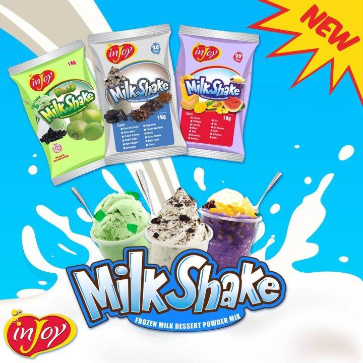 Injoy Powdered Milk Shake 500g/1kg / Tapioca Pearl 1kg | Lazada PH