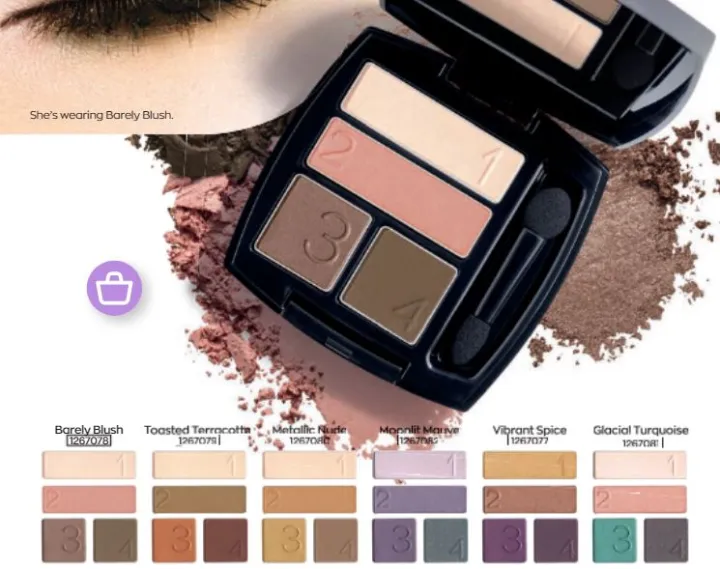 Avon True Color Multi-Finish Eyeshadow Quad | Lazada PH