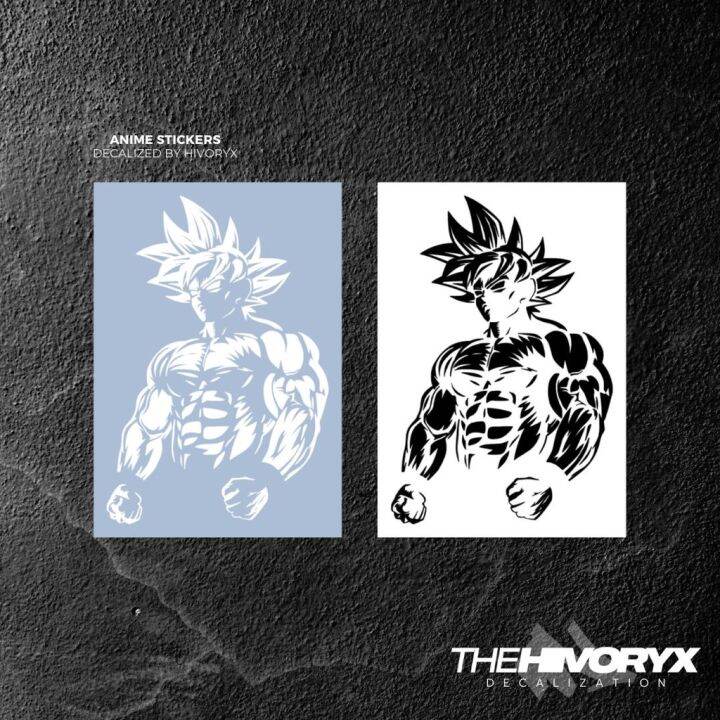 「SON GOKU SUPER SAIYAN DESIGN #4 | DRAGON BALL」ANIME SERIES CAR DECAL ...