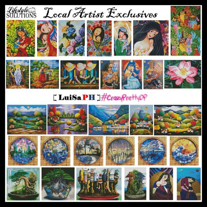 Diamond Painting LuiSa PH Little Moon Stars exclusive Local artist ...