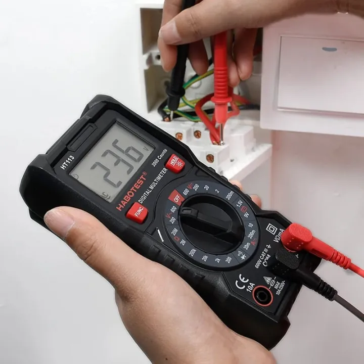 MULTIMETER / MULTITESTER ALAT UKUR LAYAR BESAR AVOMETER DIGITAL - DT ...