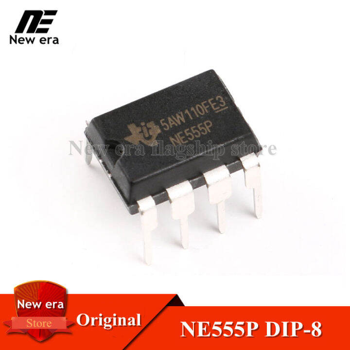 50Pcs Original NE555P DIP-8 NE555 DIP8 NE555N Single high precision timer Ordinary and New ...