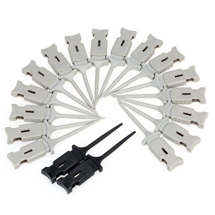2021Hantek Oscilloscope Test Mini Test Hook 18 Pcs Mini Grabber SMD IC ...