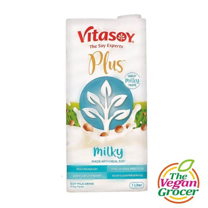 Vitasoy Vegan Soy Milk Plus Milky 1L | Lazada PH