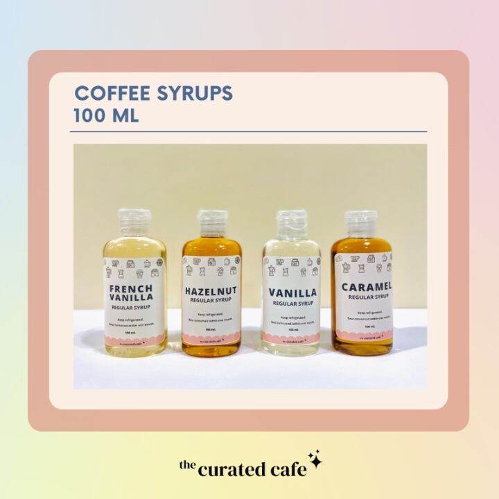 Coffee Syrups (100mL) | Lazada PH