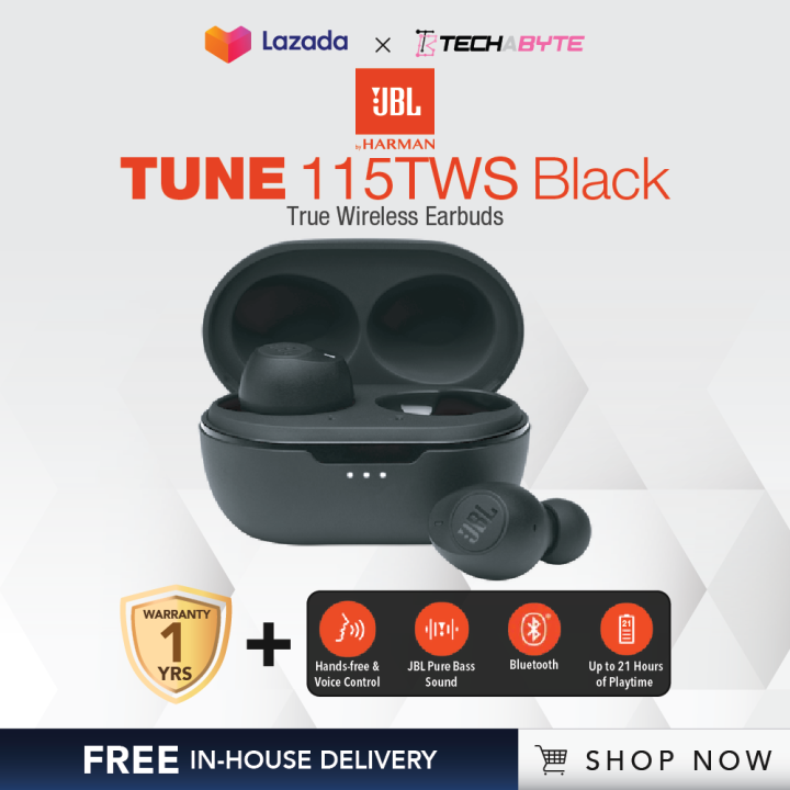 JBL Tune 115TWS True Wireless Earbuds | Lazada Singapore