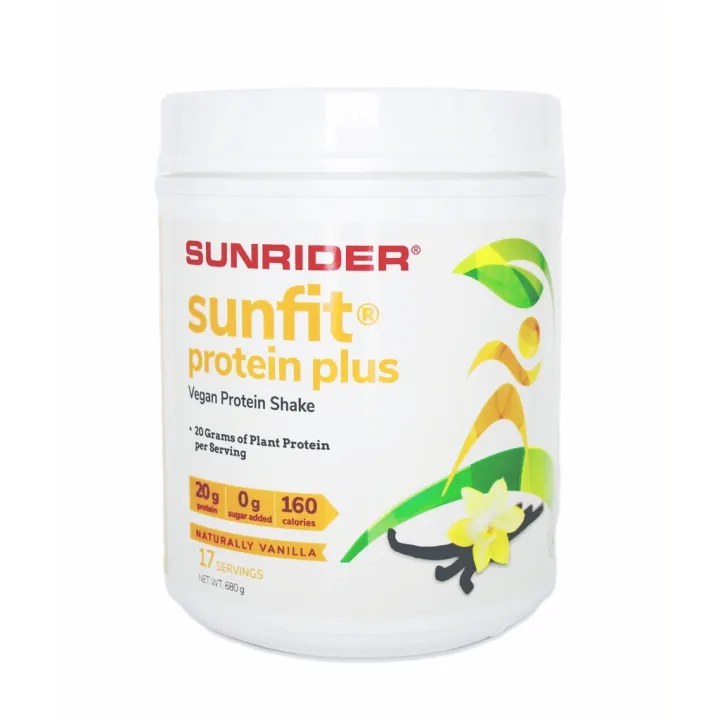 Sunfit® Protein Plus Naturally Vanilla (680 grams) Power up with pure ...