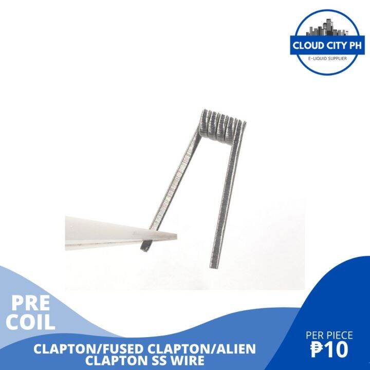 Pre Coil Clapton/Fused Clapton/Alien Clapton SS Wire (SOLD PER PIECE ...