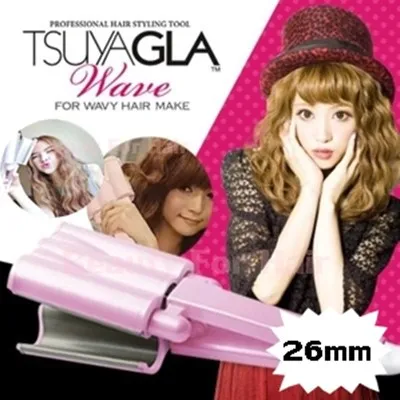 ยอดฮิต TSUYAGLA WAVE เครื่องหนีบผมลอนเมอร์เมดลอนมาม่า ขนาด 26mm ที่หนีบลอนมาม่า รับประกันสินค้า ...