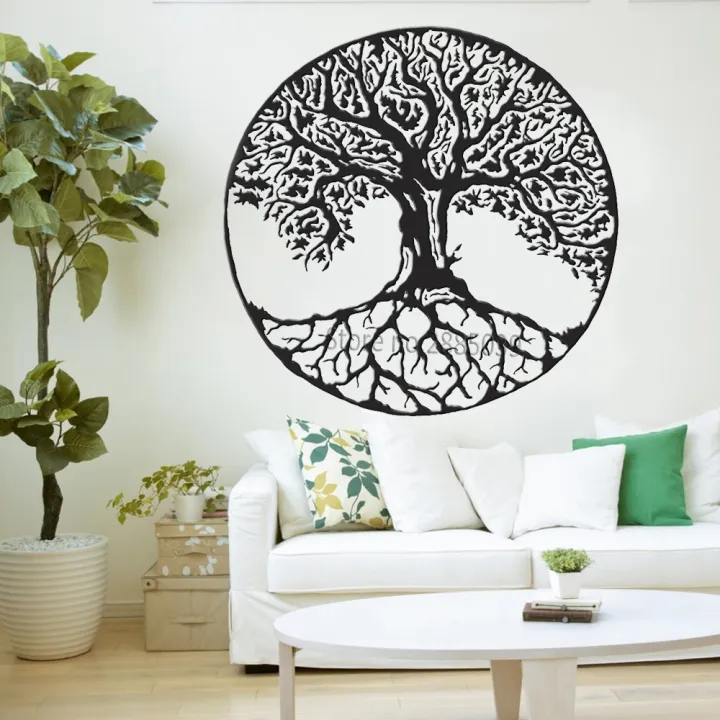 High quality Tree of Life Wall Decals Vinyl Large Tree Wall Stickers Trees Wall Decor Kabbalah ...