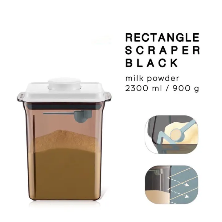 Food Storage Box Ankou Air Tight Milk Powder Container With Scraper ...