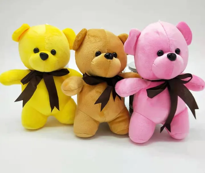 Stand Teddy Bear Stuff Toy 7 Inches Plain Stuffed Toy Teddy Bear ...