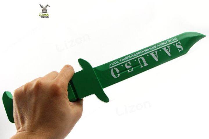 Anime Assassination Classroom Shiota Nagisa Cosplay Green Knife Prop ...