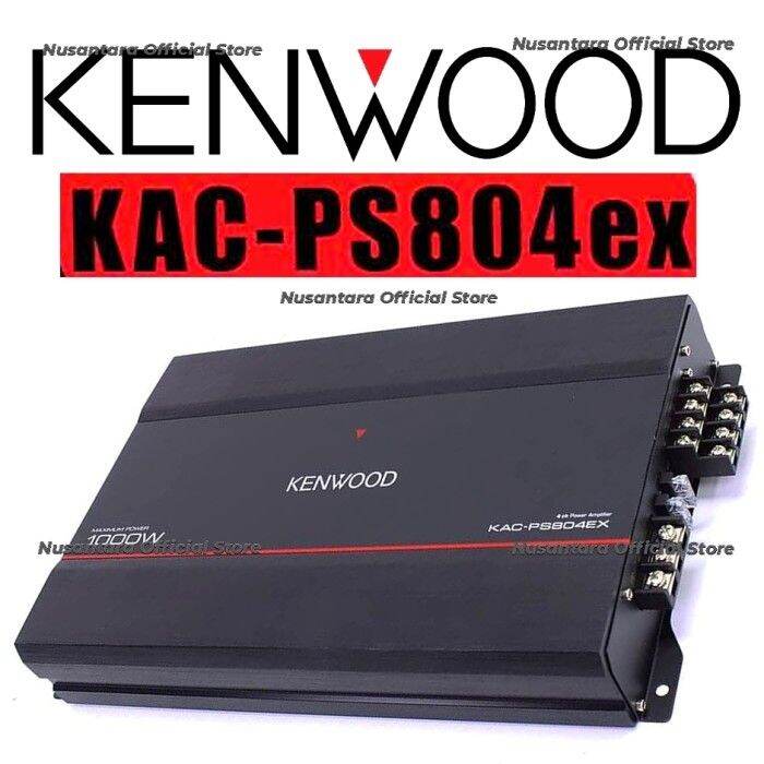 Kenwood KAC-PS804EX Power Amplifier 4 channel KACPS804EX PS 804 EX ...