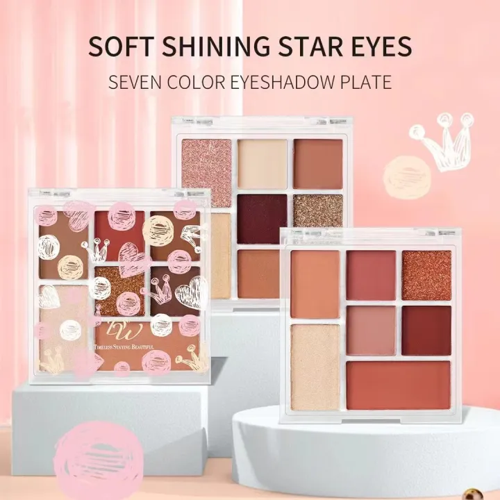 DW New 7Shades Eyeshadow Palette | Lazada PH