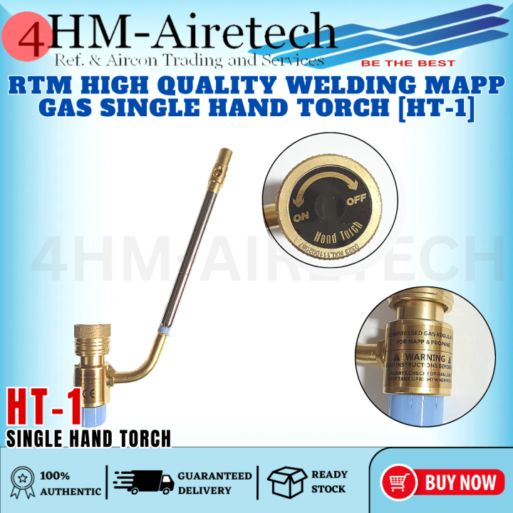 FOURHM HIGH QUALITY RTM SINGLE HAND TORCH FOR AIRCON USE FOR SOLDERING ...
