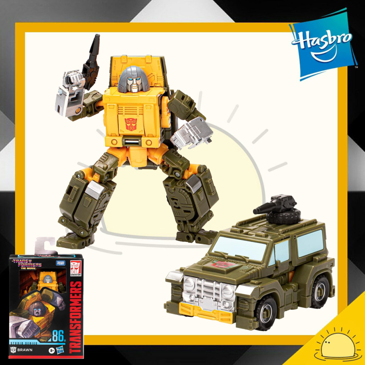 Transformers Studio Series Deluxe Class 86.22 Brawn Converting Action ...
