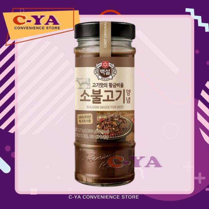 CJ BEKSUL Bulgogi Sauce for Beef 290g-500g | Lazada PH