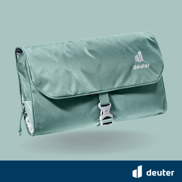 DEUTER Wash Bag ll (2.5L) – Toiletry Travel Kit, Pouch Bag Organizer ...