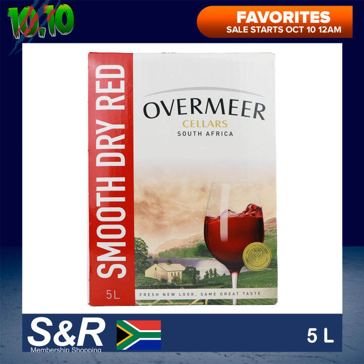 On Sale Overmeer Red Wine 5L | Lazada PH
