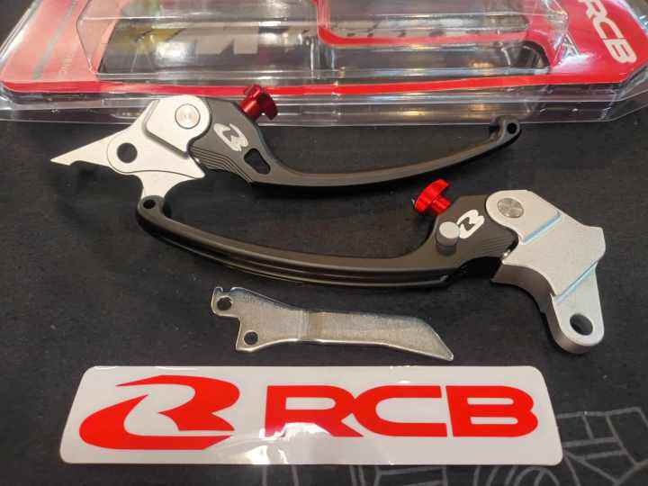 RCB Alloy lever (S3) for Yamaha AEROX/NVX155 (black) | Lazada PH