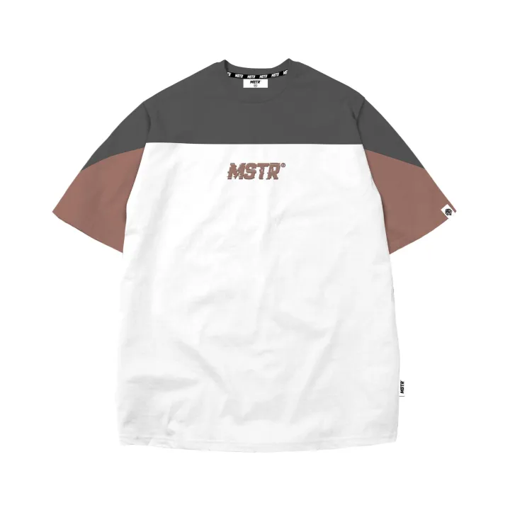 MSTR Co. - URBAN cut&sew T-SHIRT (GREY TOP) | Lazada PH