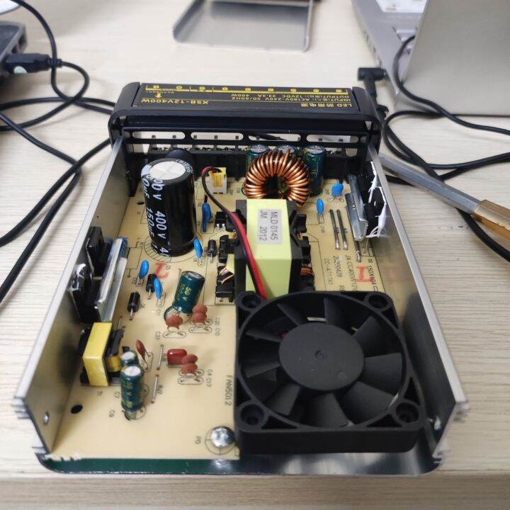 Nguồn 12V 34A (400W) Sắt Công suất Đủ ngoài trời (Sử dụng cho camera ...