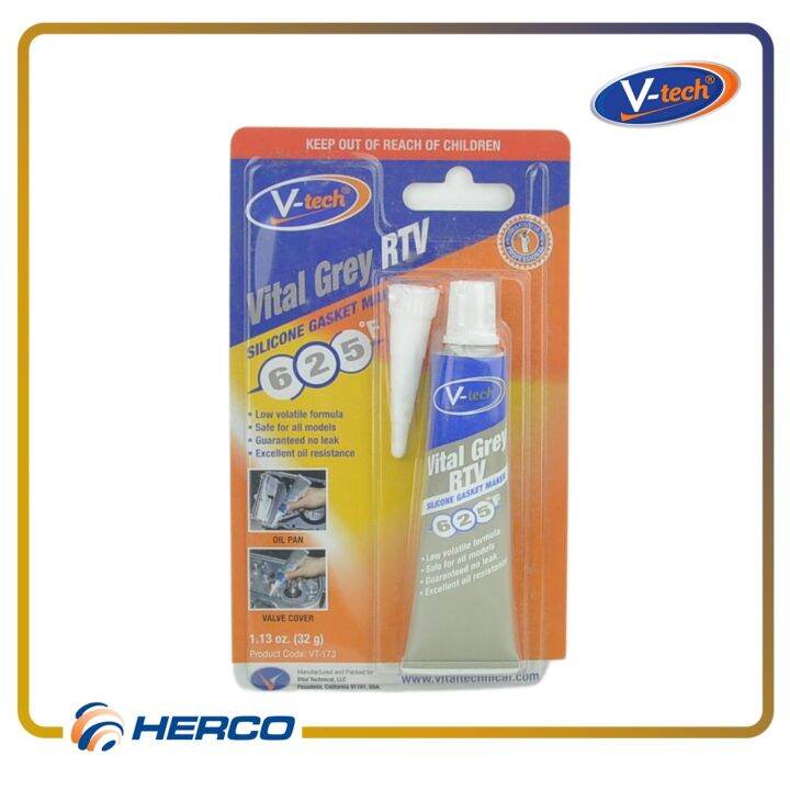 V-Tech VT173 Vital Grey RTV 32Gm | Lazada PH