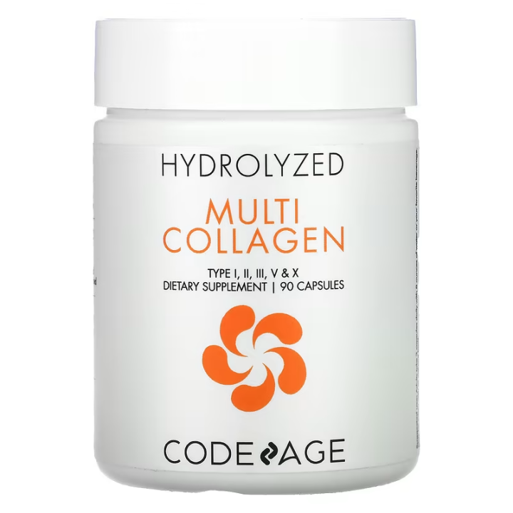 Codeage Hydrolyzed Multi Collagen Type I, II, III, V, X, 90 Capsules | Lazada.co.th