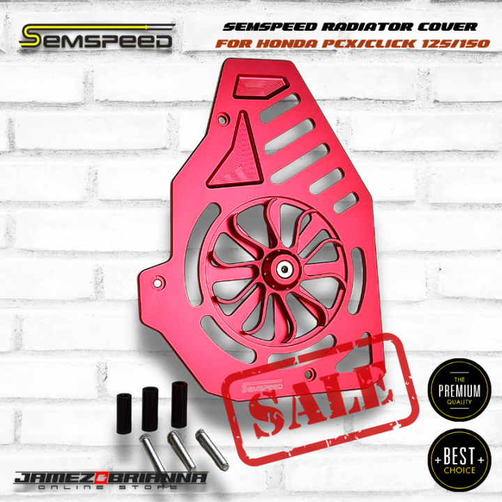 SEMSPEED RADIATOR COVER FOR HONDA PCX/CLICK 125/150i | Lazada PH