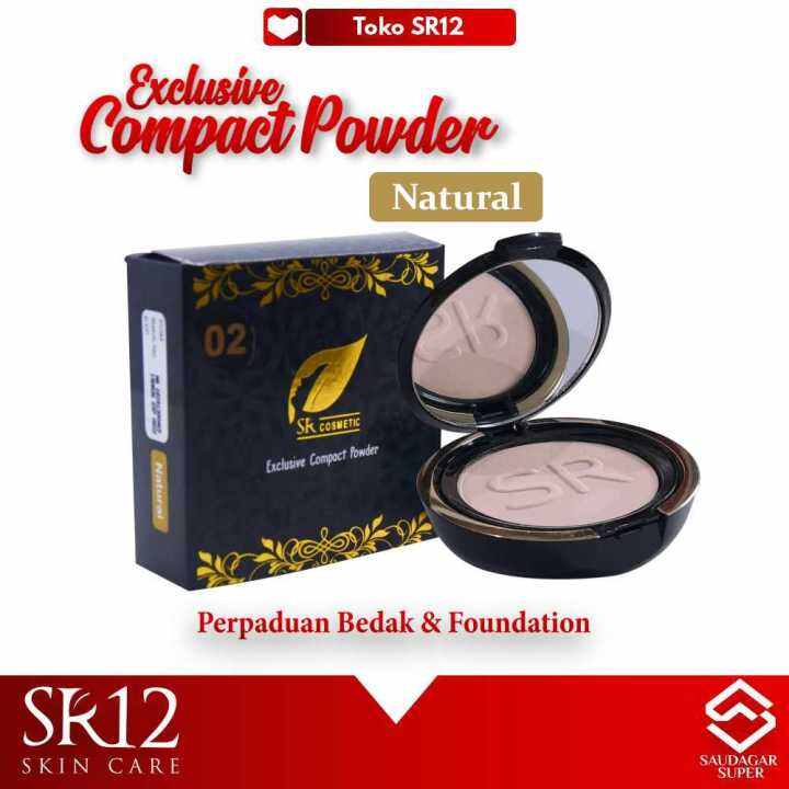 SR12 Exclusive Compact Powder / Bedak Natural SR12 Original | Lazada ...